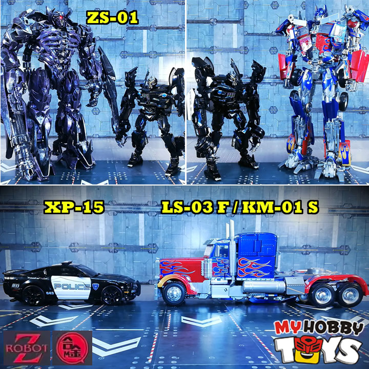 MXToys YueXing Transformable Robot - XP15 Barricade Oversize KO MPM05 ...