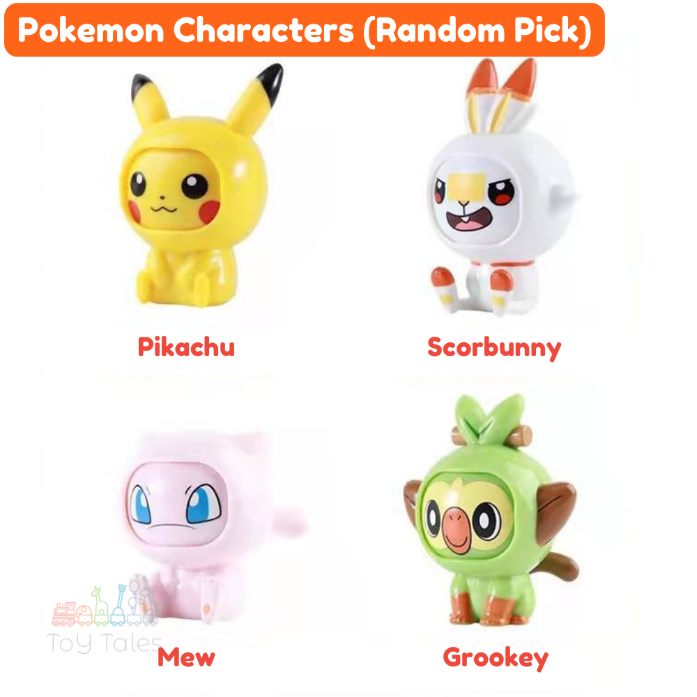 ToyTales 🍭 POKEMON Toy 🍭 Pokemon Figure Pokeball Mainan Pokemon Bola ...