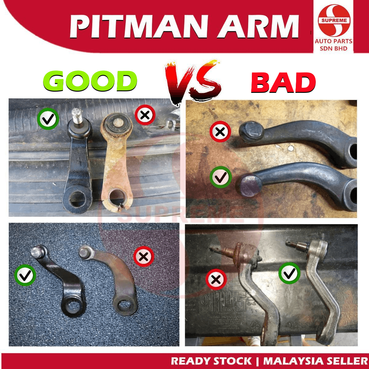 S2U Car Steering Pitman Arm Mitsubishi Pajero V6 Storm L200 4X4 4WD ...