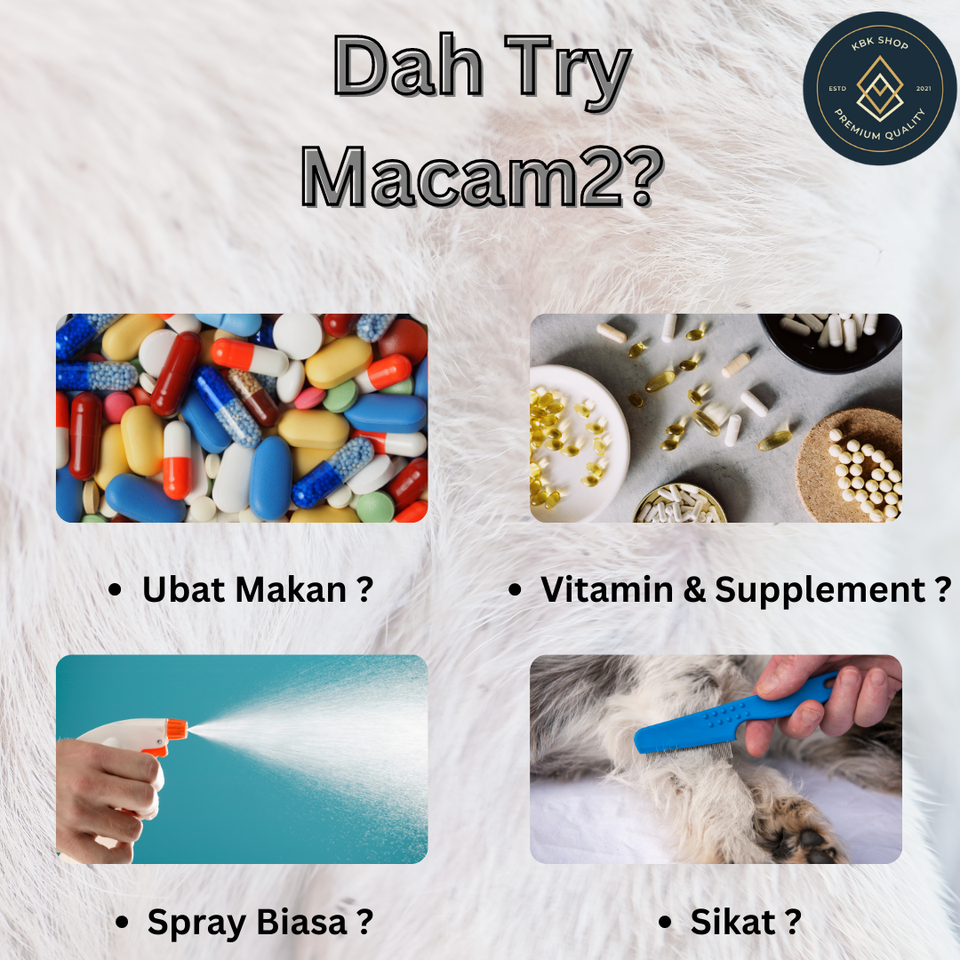 Ubax Ubat Kutu Kucing Ubax Kucing Kutu Ubat Spray Kutu Kucing 100mL ...