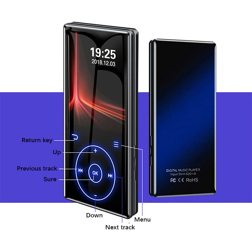 MP3 Music Player | MP4 Player Bluetooth | Mp3 播放器 Walkman HD Media ...