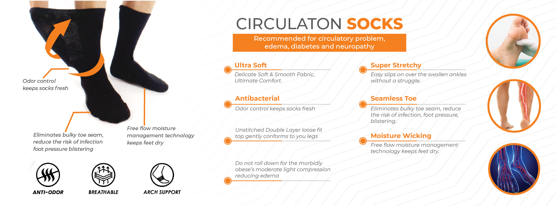 Stepcare Circulaton Socks (DIABETIC) | Shopee Malaysia