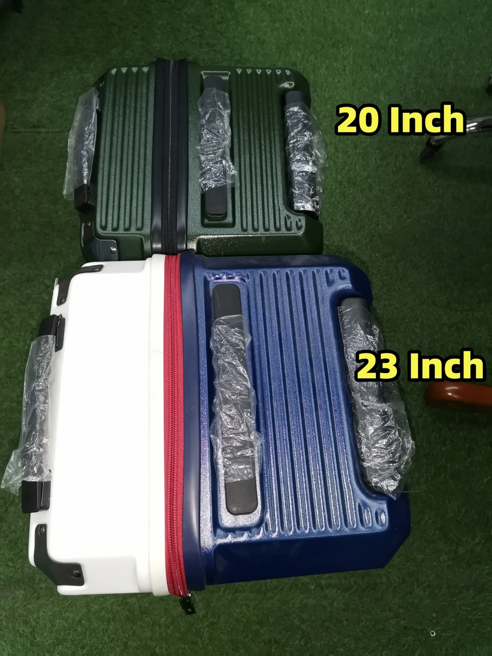 PA 🧳Mix Color Luggage bag travel Bagasi beg travel 24 to 34" ABS ...