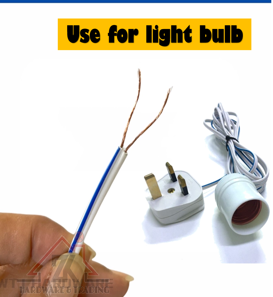Pure Copper 23/0.14 X 2 C Blue White Pvc Insulated Non -Sheathed Twin ...