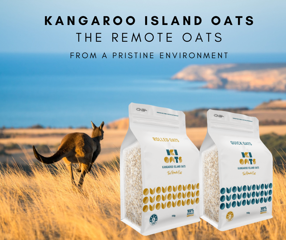 Kangaroo Island Oats Quick Oats - 100% wholegrain Oats, Single Origin ...