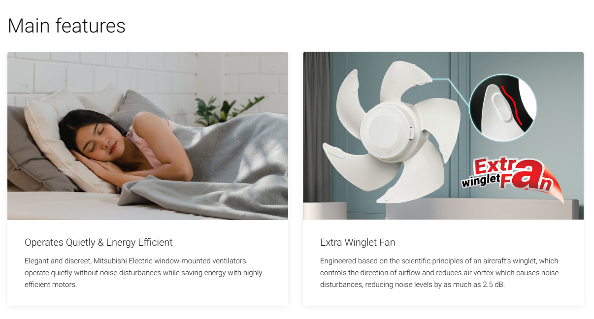 Mitsubishi 6" EX-15SC6T Exhaust Fan Ceiling Mounted Type EX15SC6T ...