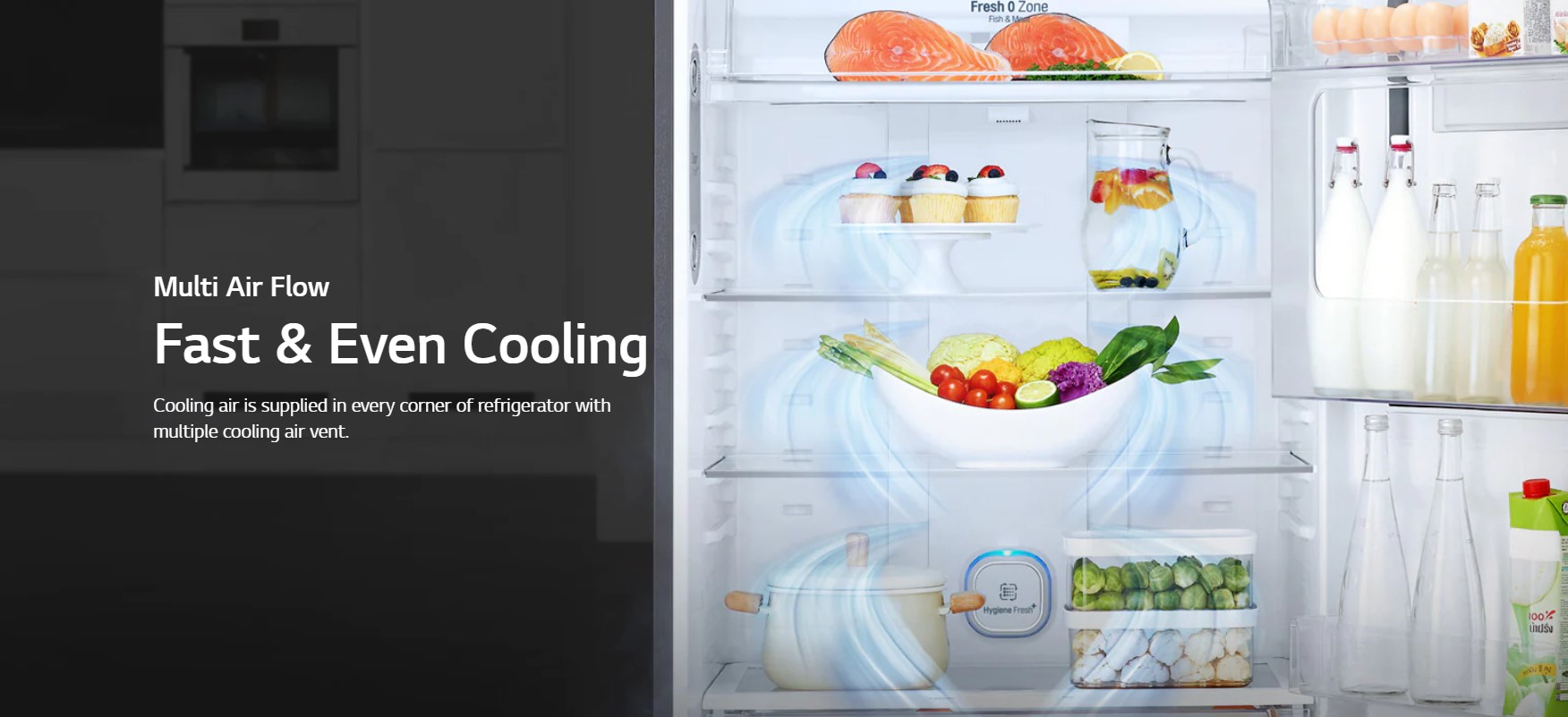 202L - 340L LG Smart Inverter Fridge Peti Sejuk Top Freezer | Shopee ...