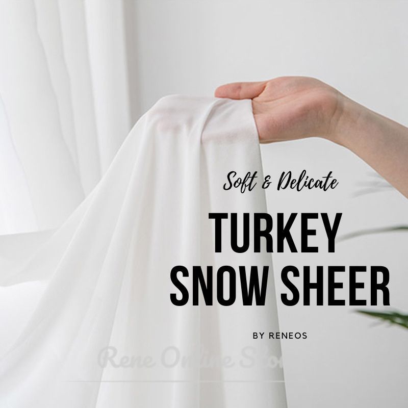 New & Soft TURKEY Sheer Curtain ♥️Hotel Preferred♥️ Langsir Putih / Day ...