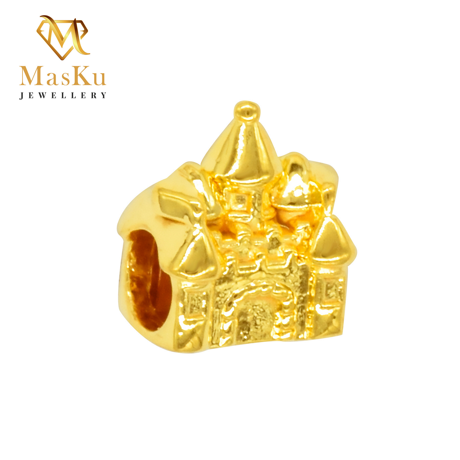 MasKu Jewellery 22K / 916 Charm Castle & Snow House MKJH180029 ...