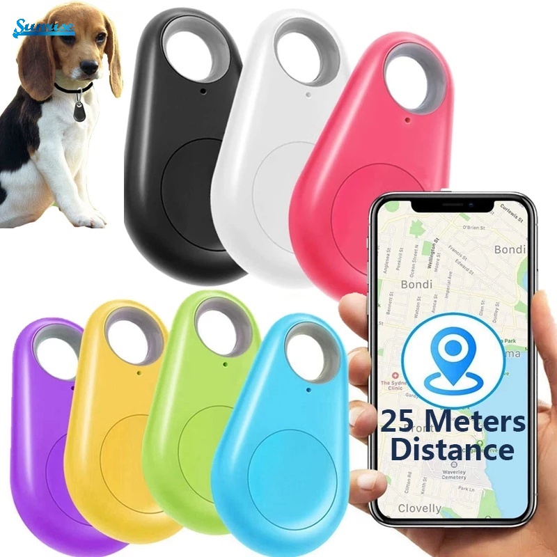 🔥Mini GPS Tracker Wireless Bluetooth Anti-loss Device Pet Kids Bag ...