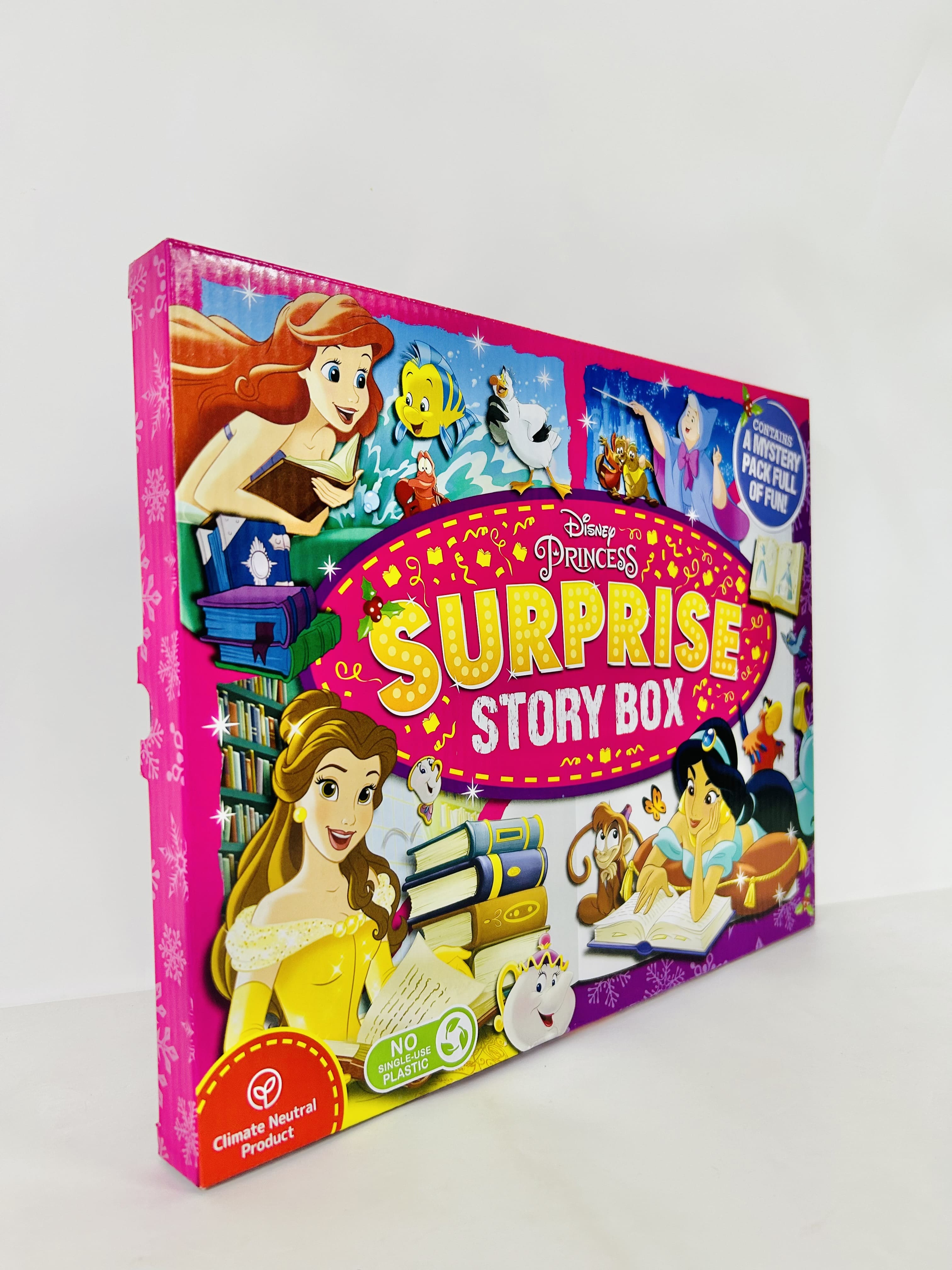 Disney Princess Surprise Story Box Book Gift Set (Boxset) With 4 Books ...