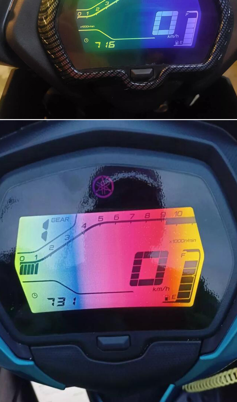 Tinted Meter LC135 FI V8 Y16ZR Titanium/ Karat/ RS150 Y15ZR LC135 EX5 ...