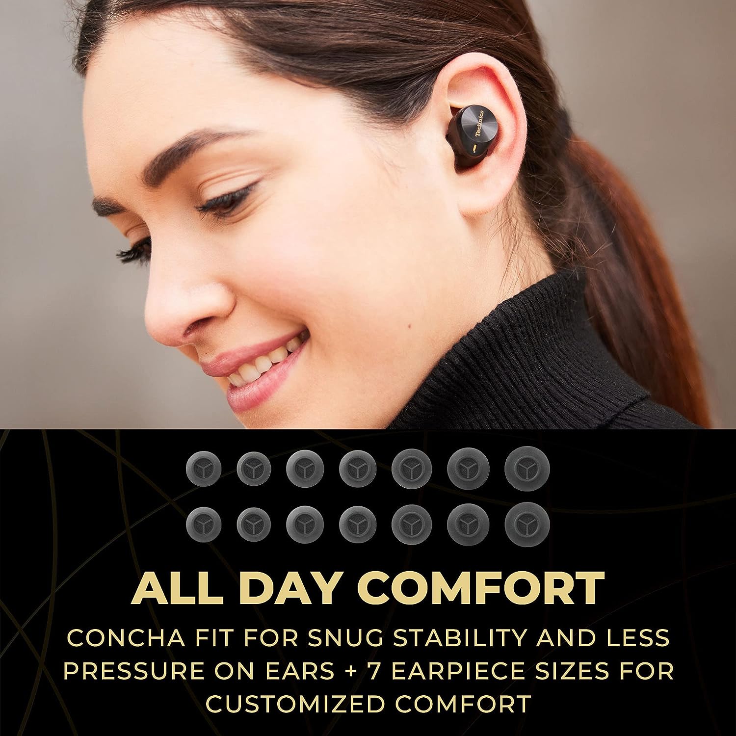 PANASONIC 2023 MODEL EAH-AZ80 TRUE WIRELESS NOISE CANCELLING EARPHONES ...