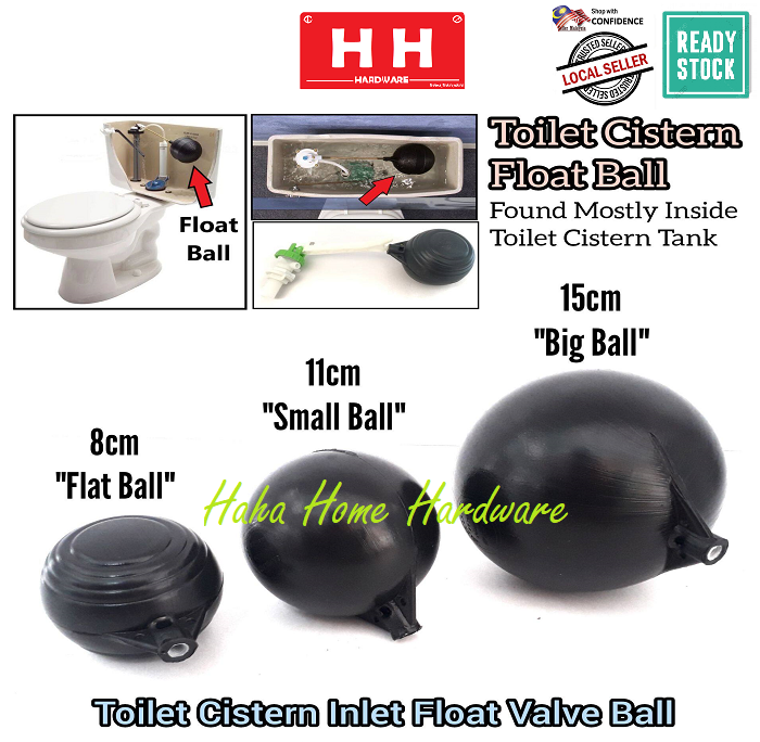 Bola Pelampung Air Tangki Tandas Cistern Jamban ; Poly Float Ball for ...