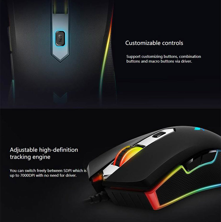 Rapoo V280 Optical Gaming Mouse - 3 Years Warranty | Shopee Malaysia