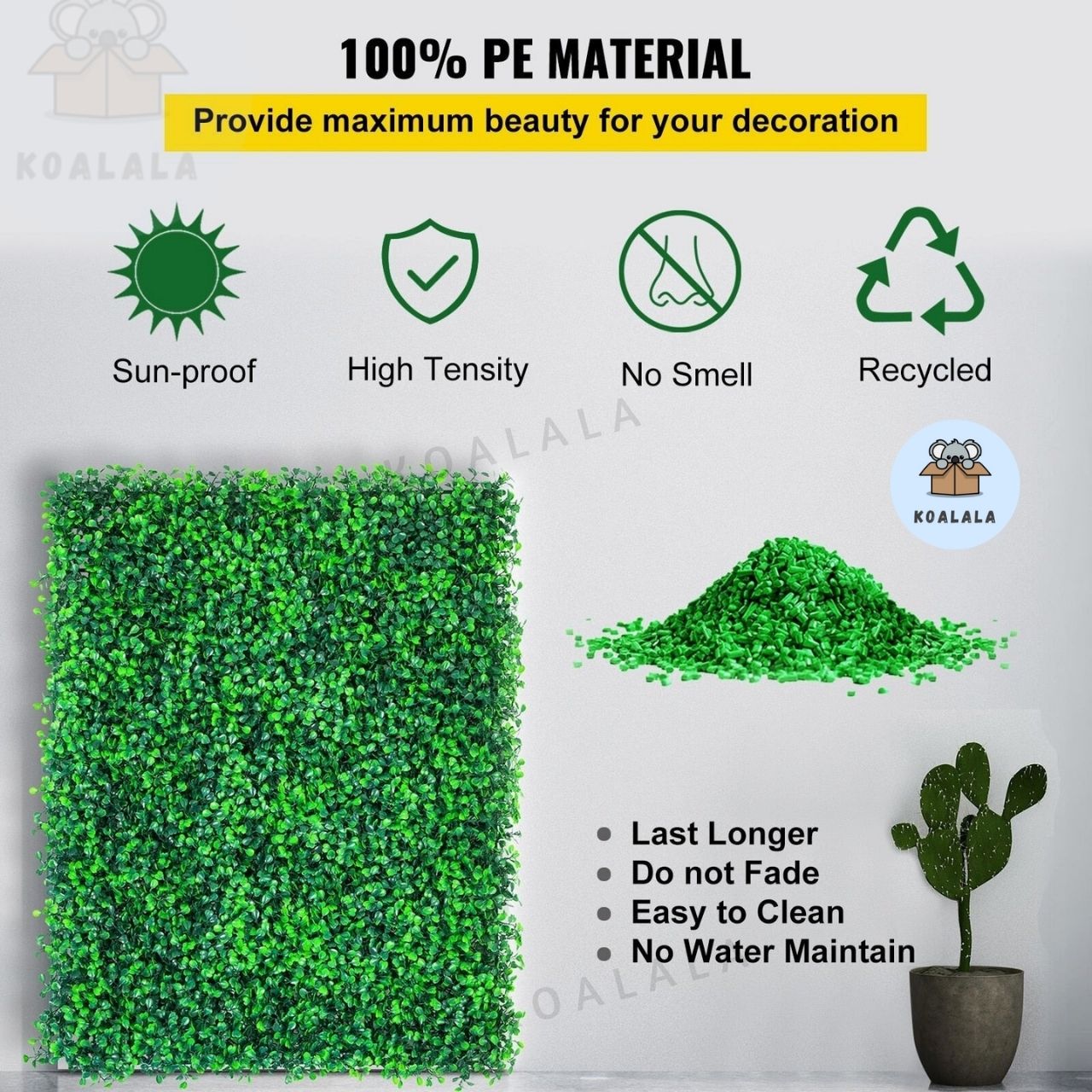 Artificial Wall Grass Rumput Tiruan Dinding Artificial Wall Plant ...