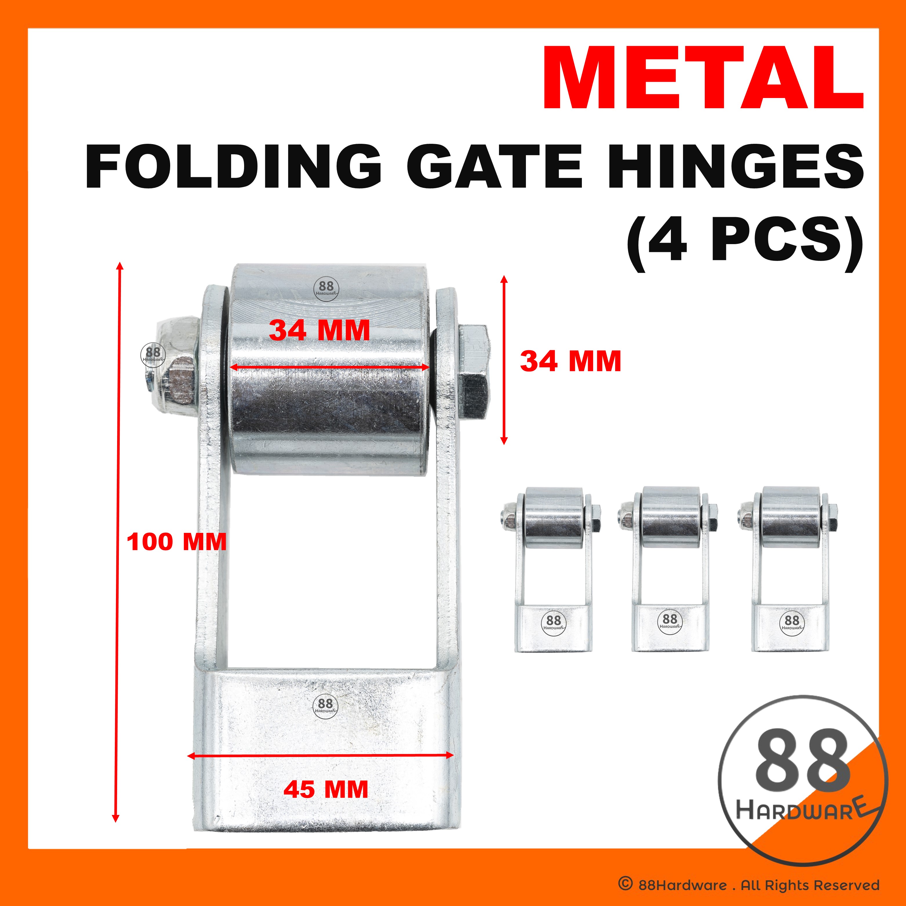 【3 Bearing】Heavy duty folding gate roller bearing / autogate bearing ...