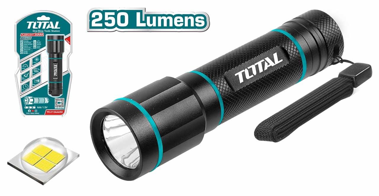 Total Small Flashlight Waterproof LED Touch Light Rechargeable Tourch ...