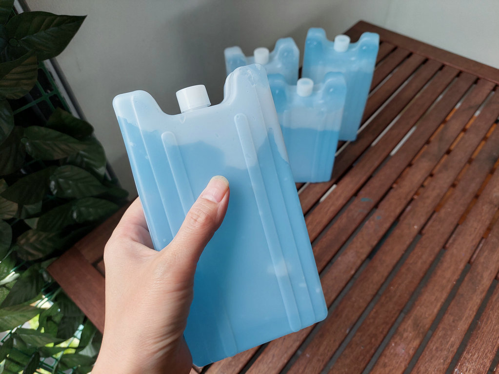 Reusable Straight Type Breast Milk Ice pack Ice Brick Icepack For ...