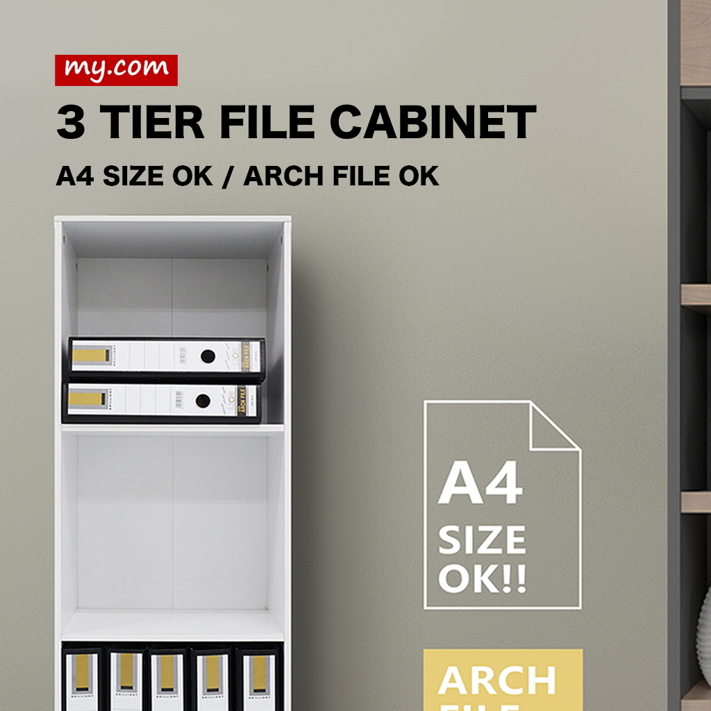 Kabinet Fail Pejabat 3 Tingkat/Office File Cabinet 3 Tier my-com/A4 ...