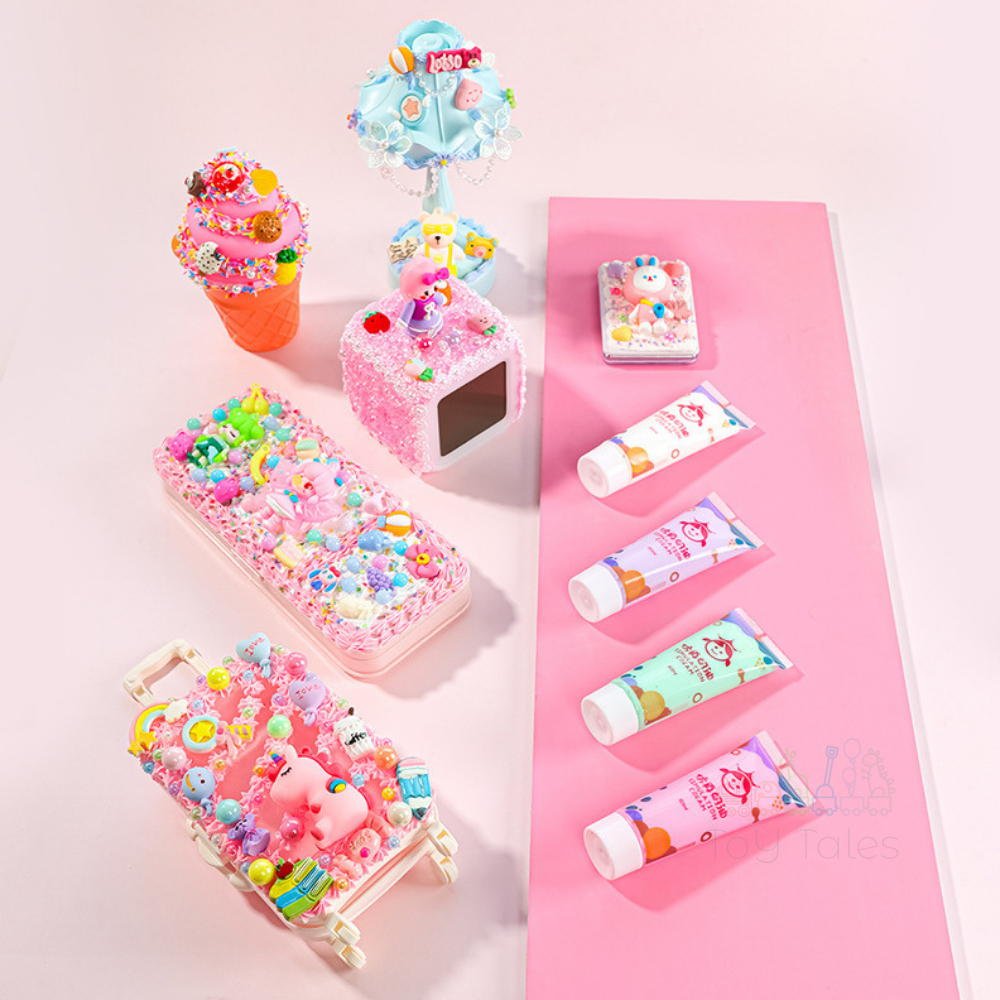 RESIN CREAM GLUE 🍭 DIY Simulation Cream Resin Craft Accessories Art And ...