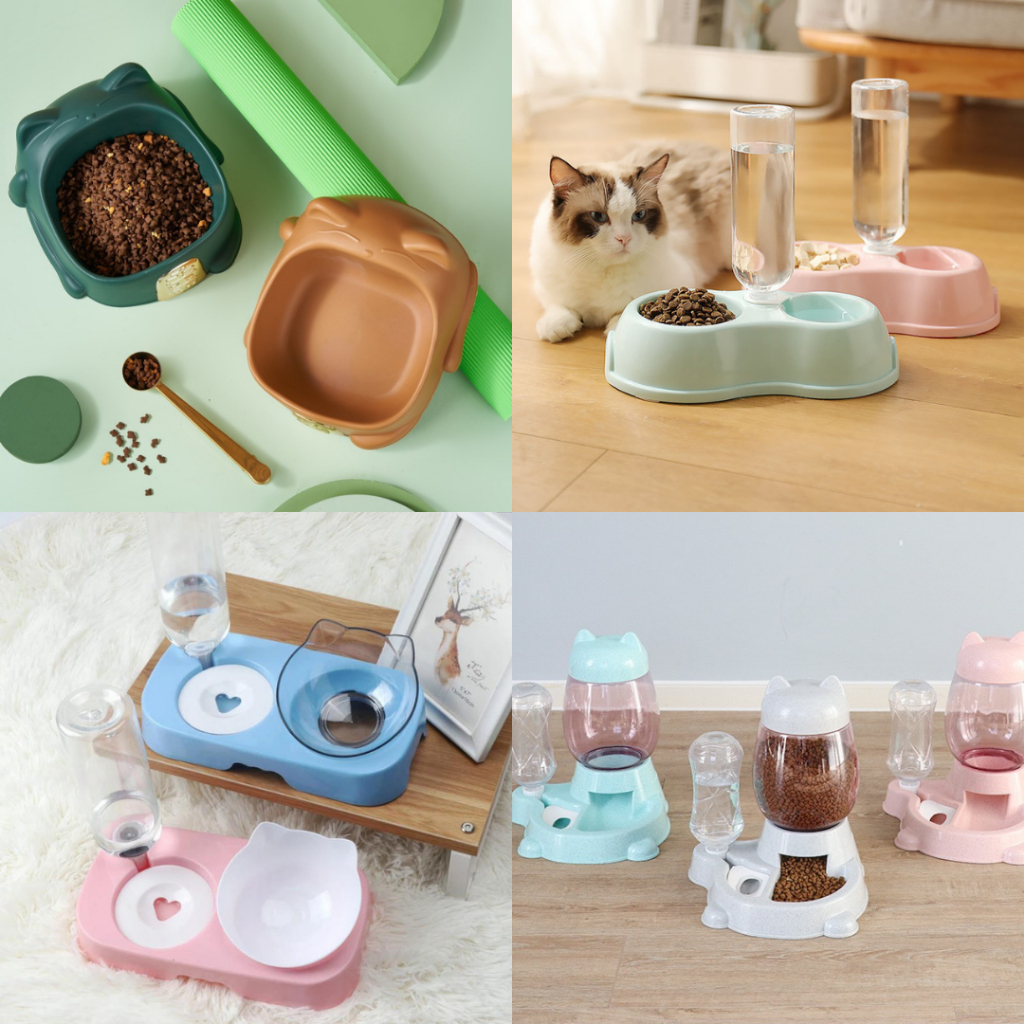 🇲🇾ReadyStock🇲🇾 Cat Bowl Cat Feeder Pet Feeder Bekas Makanan Kucing ...