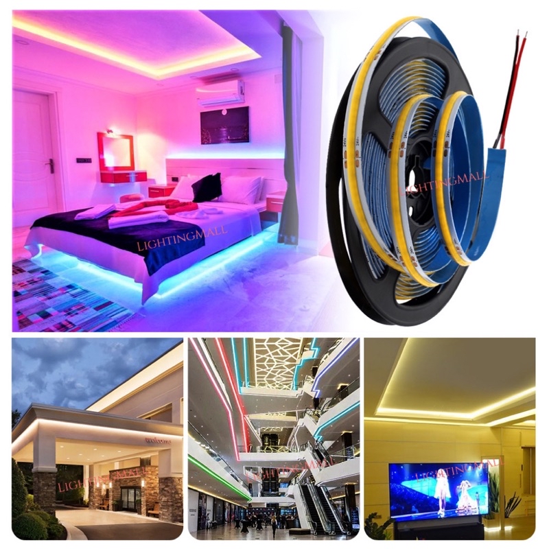 [Ready Stock] DC 24V COB LED Strip LED Light White/WarmWhite/COB LED ...