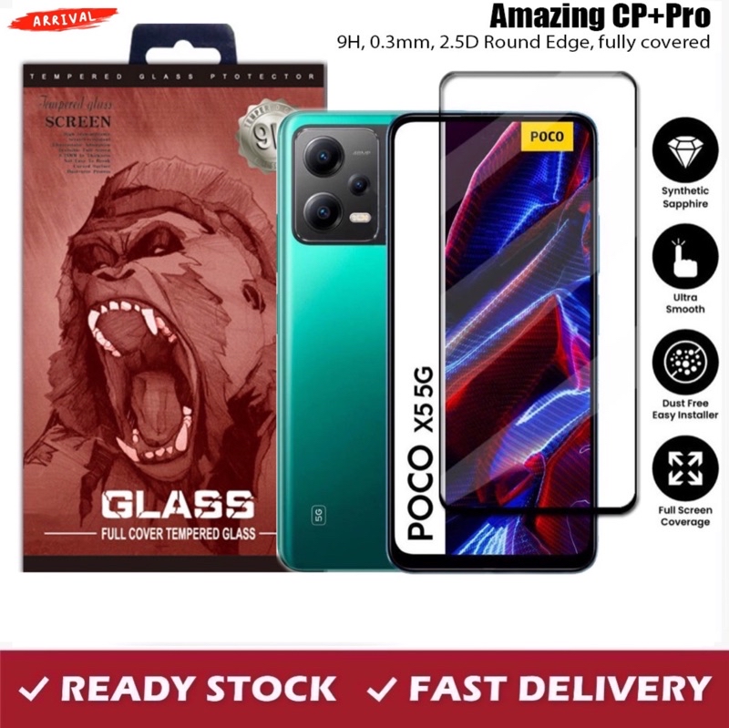 Tempered Glass Poco C65 Poco C75 Poco X5 Pro X5 X4 Pro 5G Poco M4 Pro 4G Poco M4 Pro 5G Tempered ...