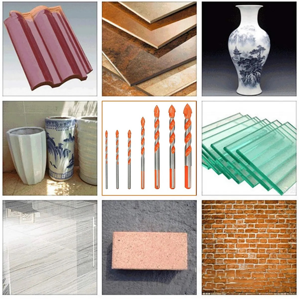 Sensui Glass Drill Ceramic Drill Tiles Drill Concrete Drill Bit Mata ...