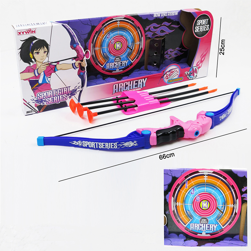 3H Set Busur Memanah Mainan Untuk Kanak-Kanak/ Archery Bow Set Children ...