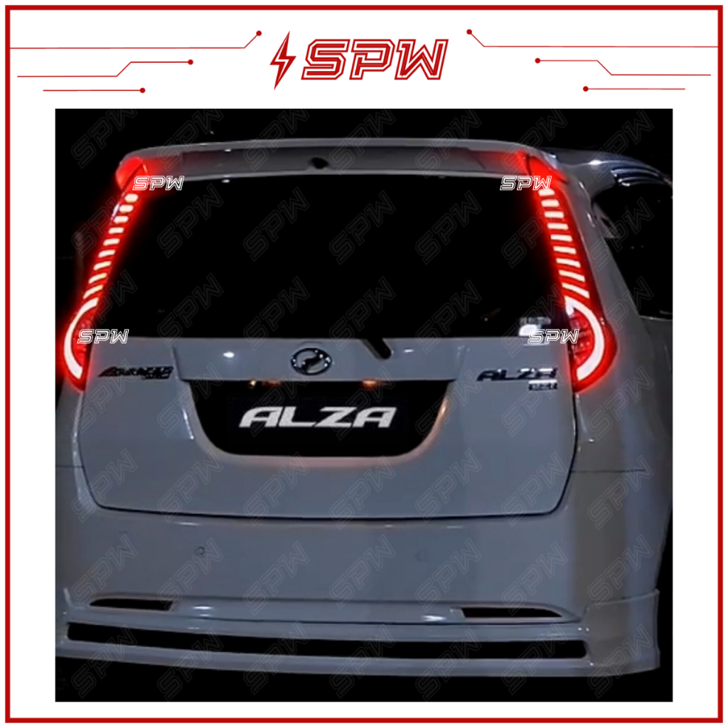 Perodua Alza (2009 to 2021) Tail Lamp Tail Light LED DRL Taillamp ...
