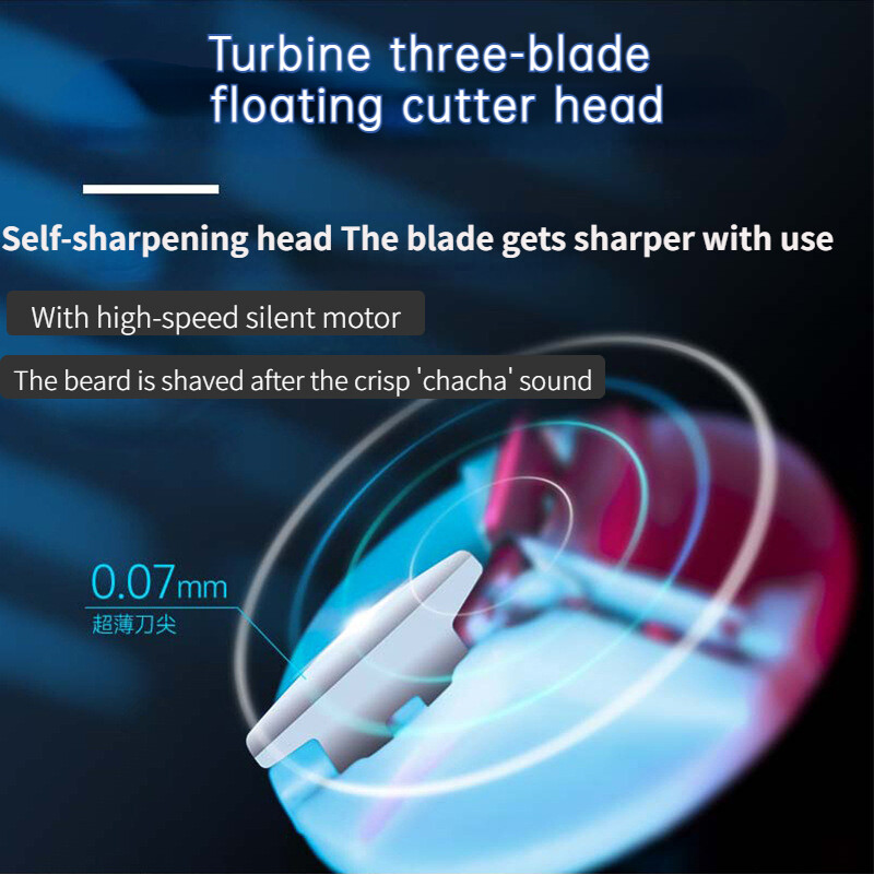 【Konka】Electric Shaver Mini Shaver Portable Beard Trimmer for Men ...