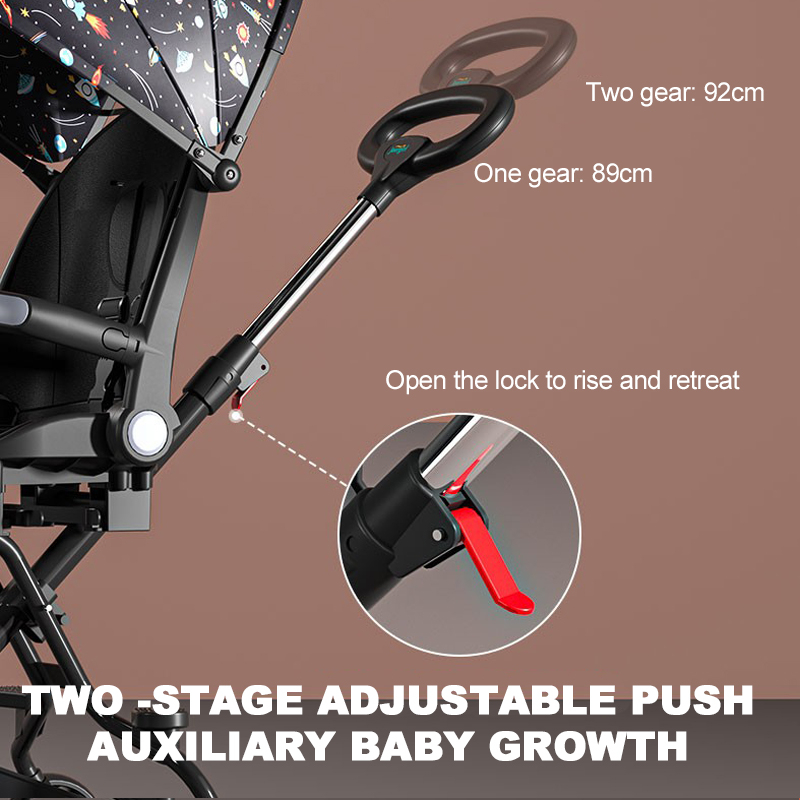 Magic Stroller Baby 2 way facing Lightweight Stroller Foldable baby ...