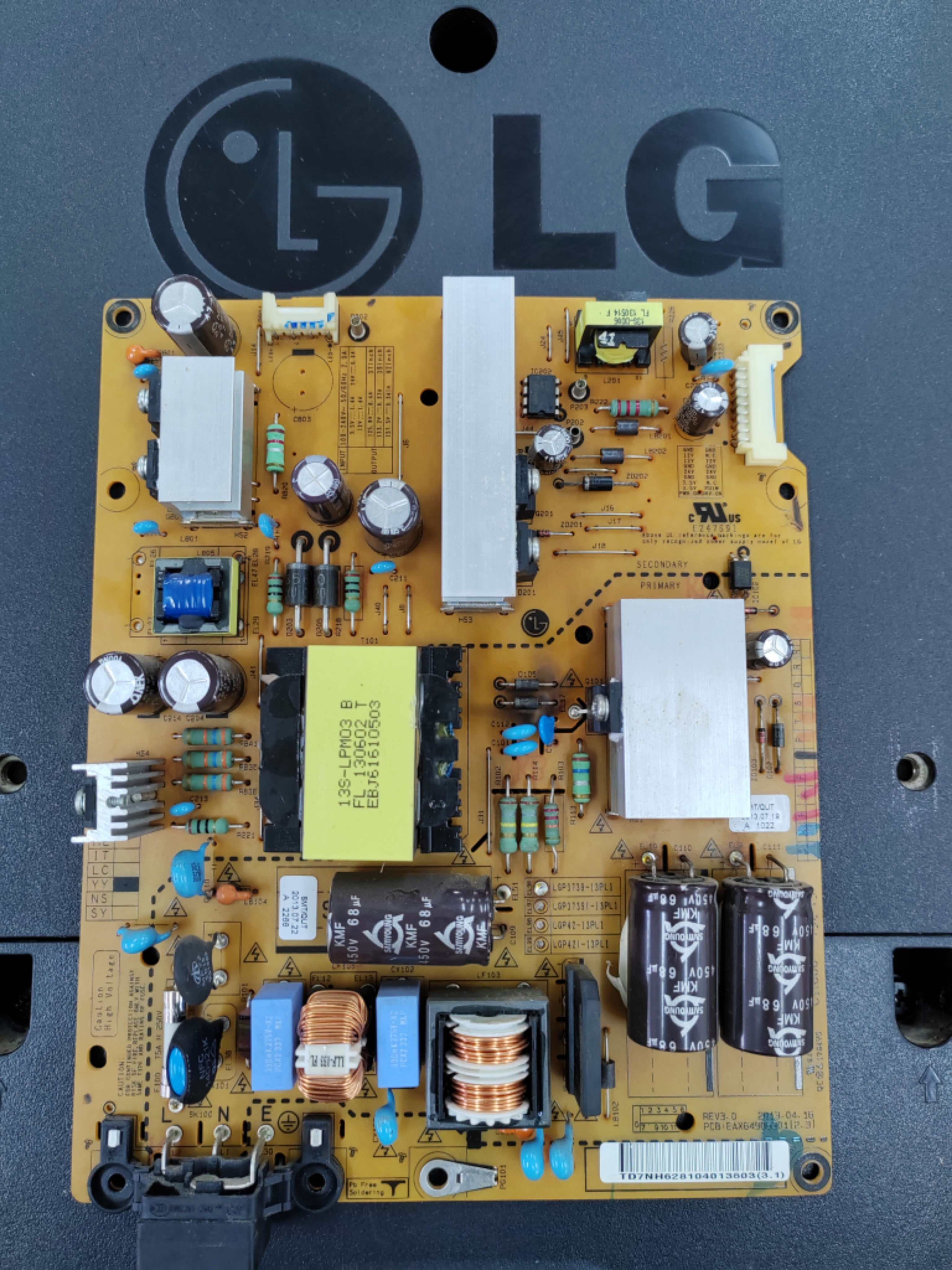 LG 39LN5400 39LN5400.ATS LED TV Power Board MainBoard T-CON | Shopee ...