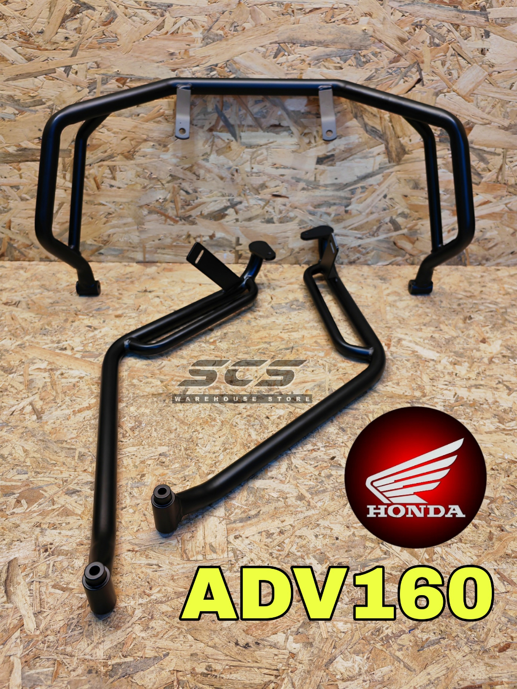 Engine Guard Honda ADV160 Enjin Protector Slider Scooter Radiator Crash ...