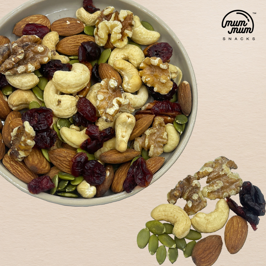 Brekkie Mix - Roasted Almond, Cashew, Walnut, Pumpkin Seed & Cranberry ...