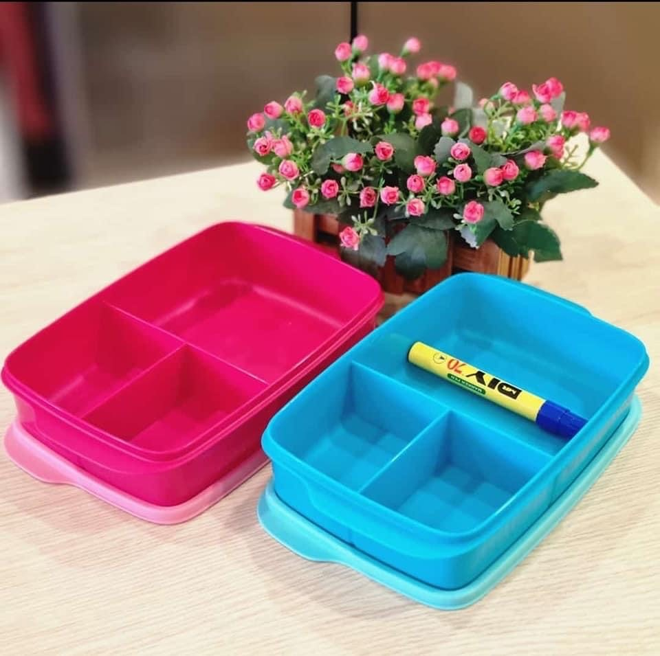 Original Tupperware Jollitup 1.0L Lunch Box/ Bekas Tapao/ Bekas Makanan ...