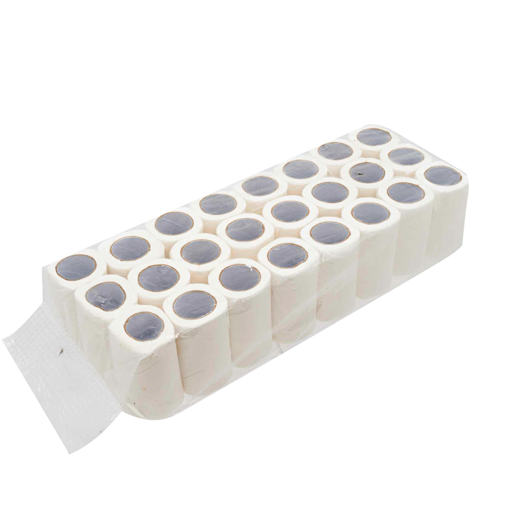 24 Rolls Mini Portable Toilet Paper Roll Soft Toilet Paper Roll ...