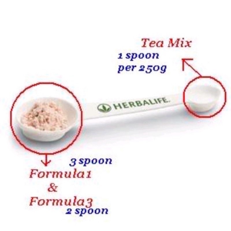 [Ready Stock]4 in 1 Herbalife 🍃Nutrition Measurement Spoon Powder Scoop ...