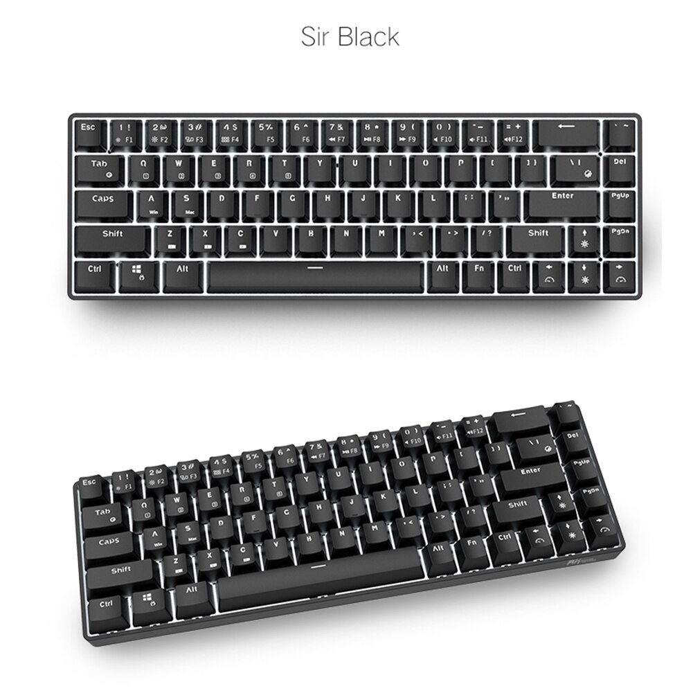 RK68 RKG68 Royal Kludge 68 Keys RGB Mechanical Keyboard Wireless ...