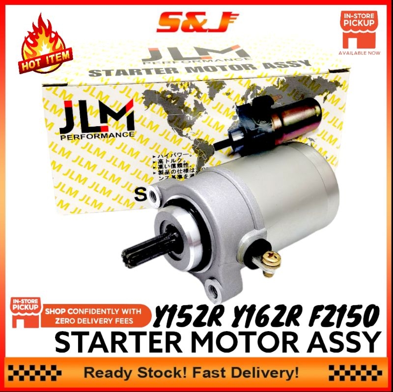 YAMAHA Y15 Y15ZR Y16 Y16ZR FZ150 HI POWER STARTER MOTOR ASSY JLM OEM ...