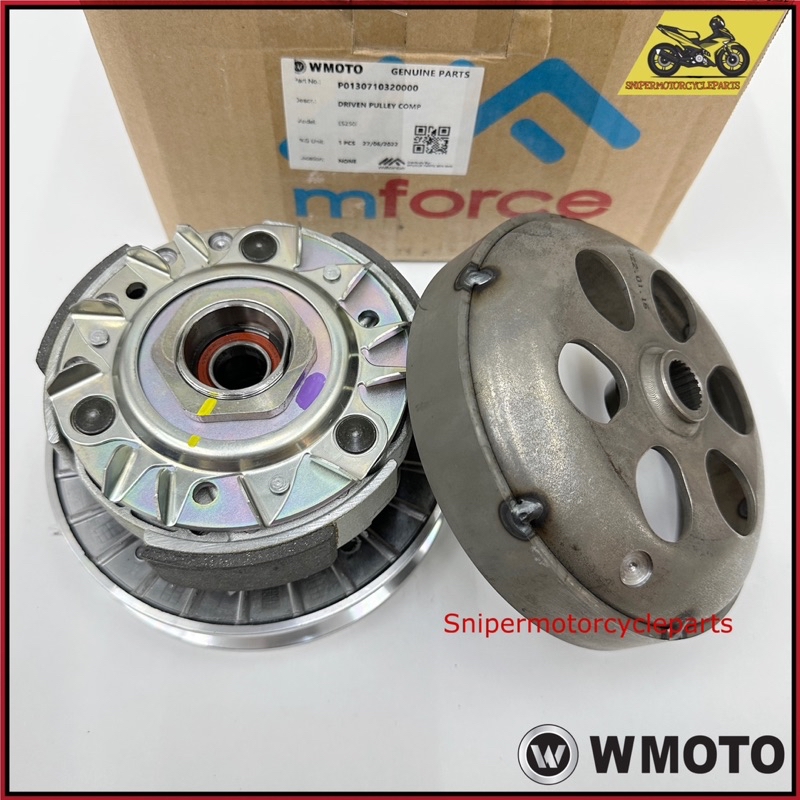 [100% ORI] WMOTO ES250 ES250i ES CVT DRIVEN PULLEY BELAKANG PULLEY AUTO ...