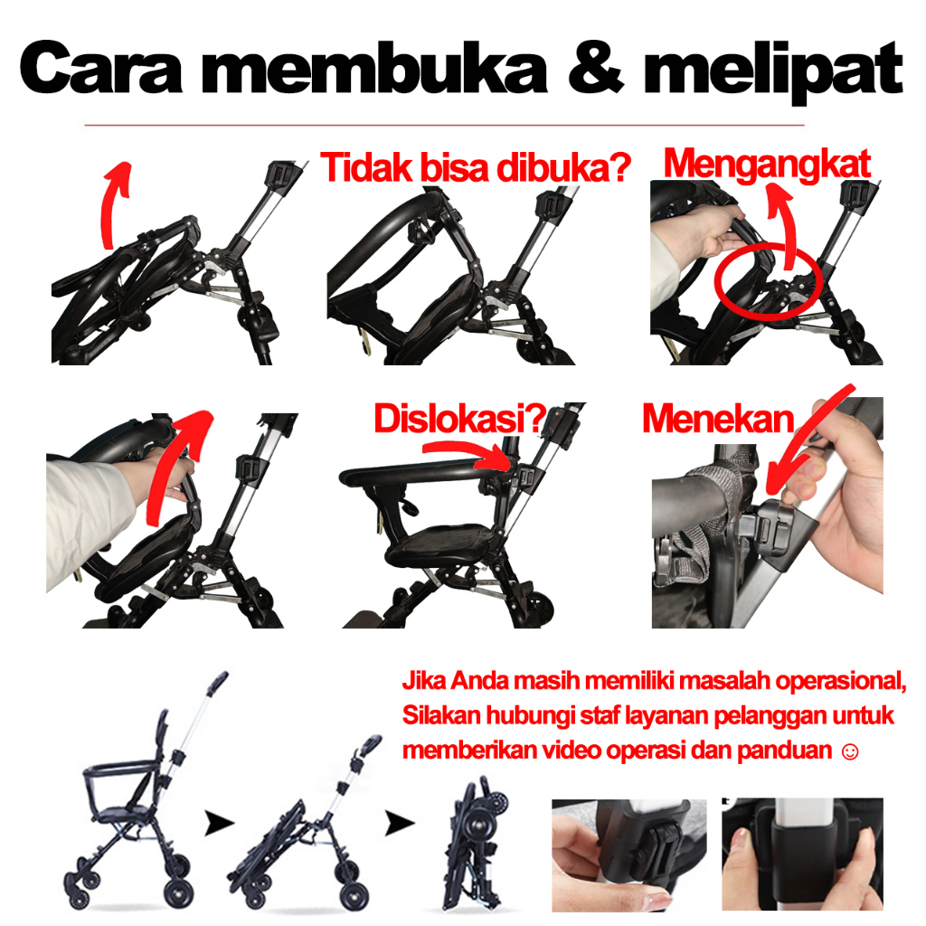 Magic Stroller Baby Travel Troli Baby Stroller Kid Fordsble 🔥In Stock🔥 ...