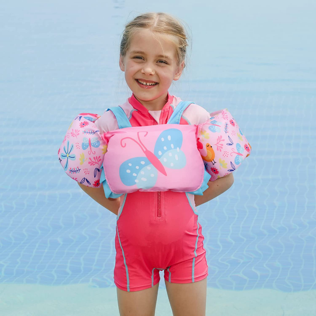 Gogokids Kids Safety Swimming Life Jacket Arm Chest Float Life Jacket ...