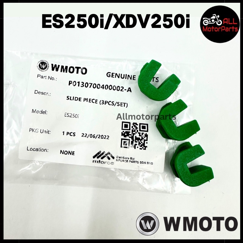 [100% ORI] WMOTO ES250 ES250i SLIDER SLIDE U PIECE SET 3PCS ...