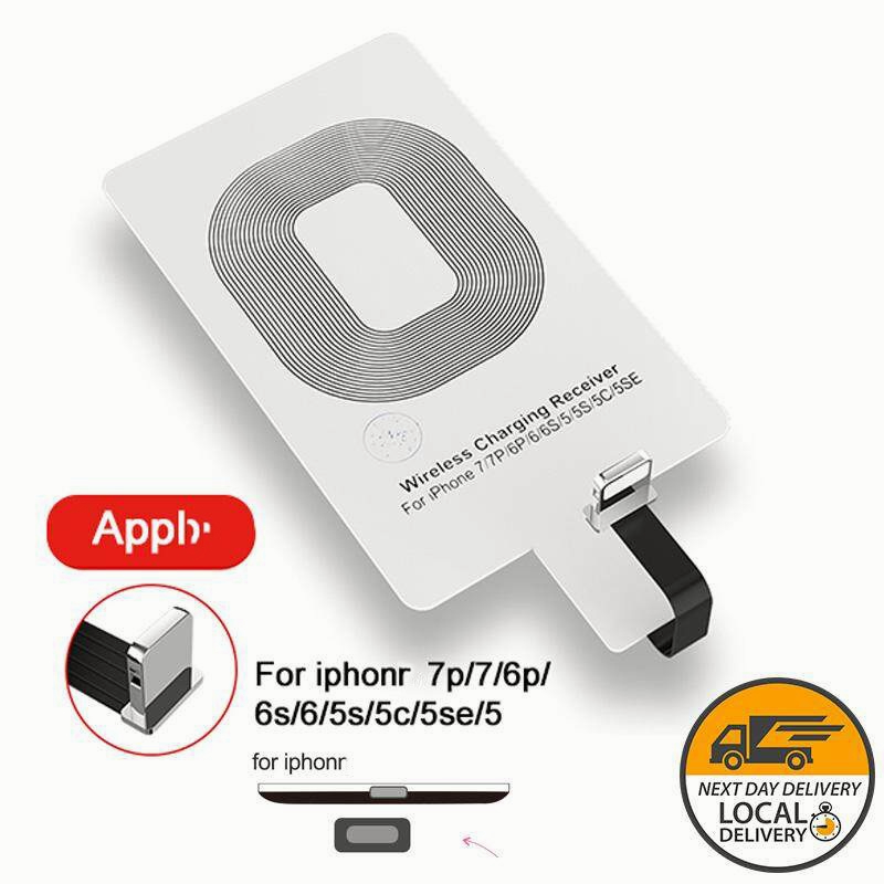 QI Wireless Charger Receiver Pad Kit For Androidn Micro USB Phone 5 6 ...