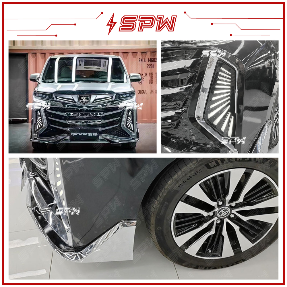 Toyota Alphard AGH30 ANH30 Century Hawk Grill Grille 30 Series LED ...