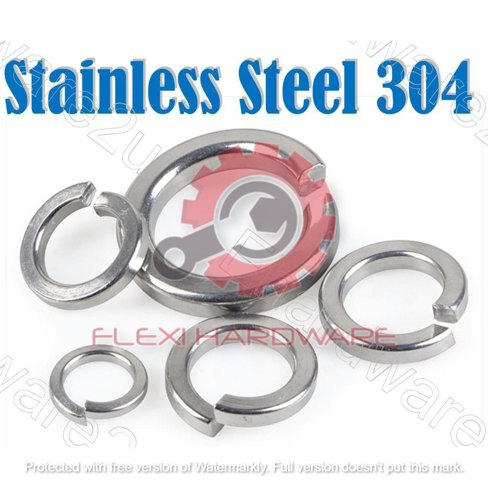 Spring Washer M3 M4 M5 M6 M8 M10 M12 M14 M16 M20 M22 M24 Stainless ...
