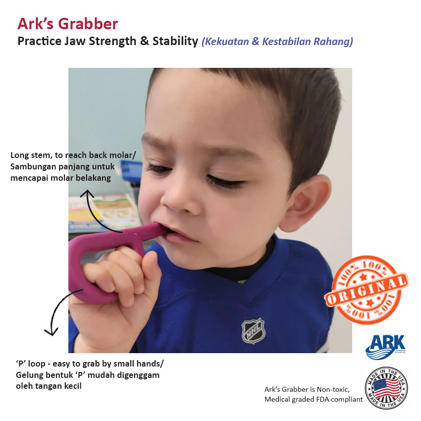 ARK's Original Grabber Smooth Speech Delay Oral Therapy Autism | Shopee ...
