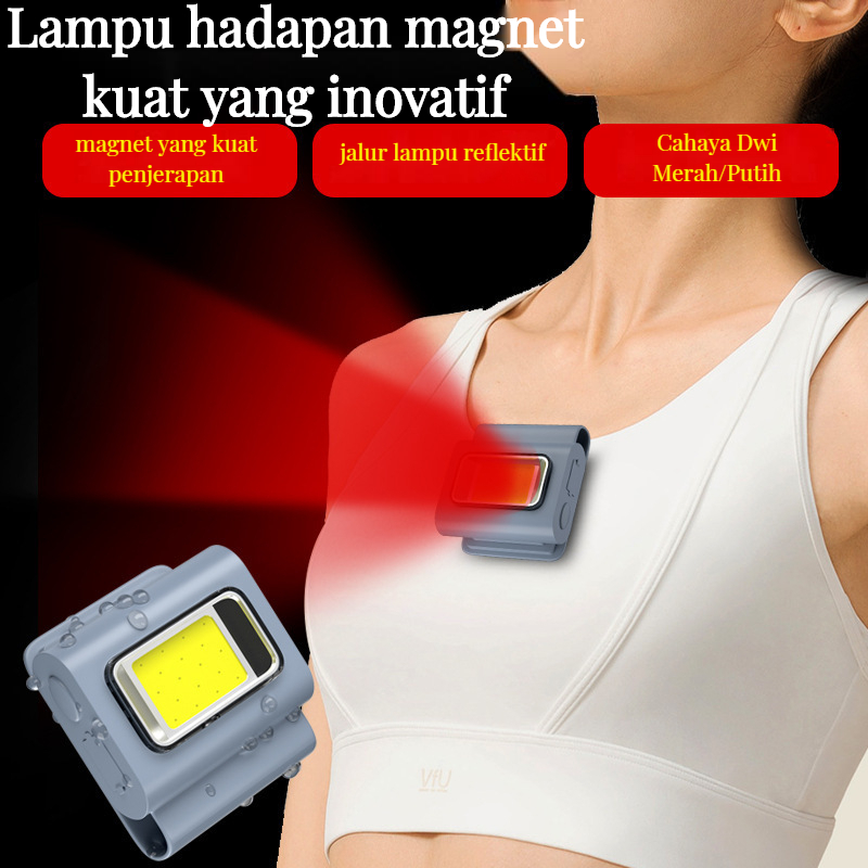 (penghantaran tempatan) lampu beg galas LED baharu lampu sedutan magnet ...
